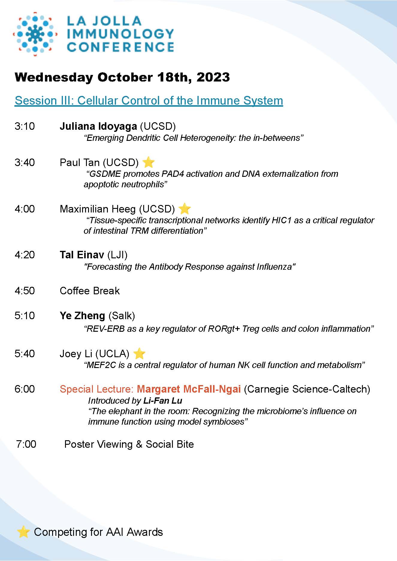 2023 Event - La Jolla IC